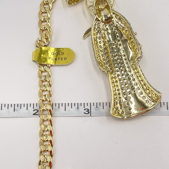 Accessories | The Grim Reaper And Chain Gold Plated 14k | Poshmark